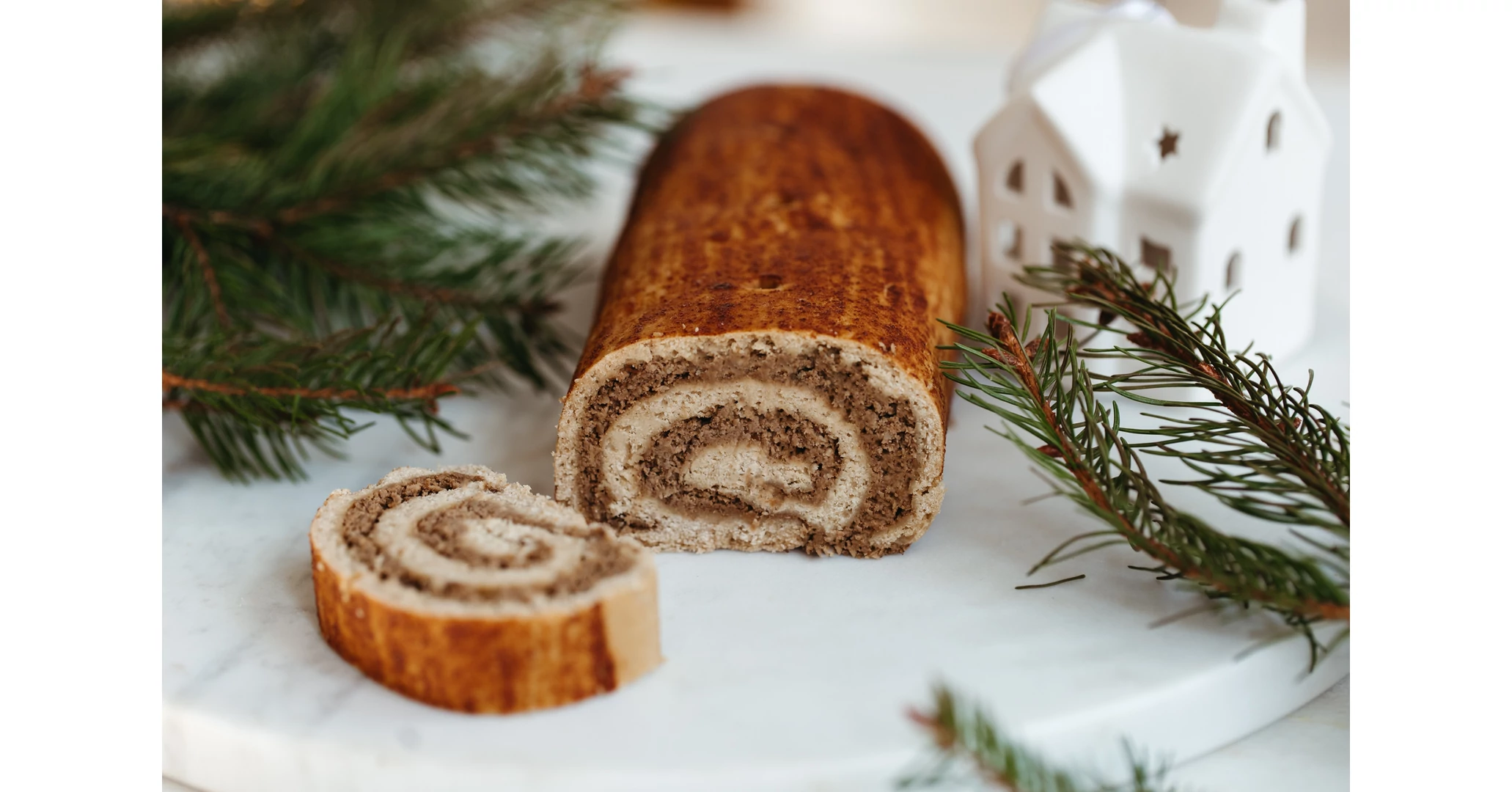 Szafi Bakery Diós tekercs – gluténmentes, vegán, szénhidrátcsökkentett