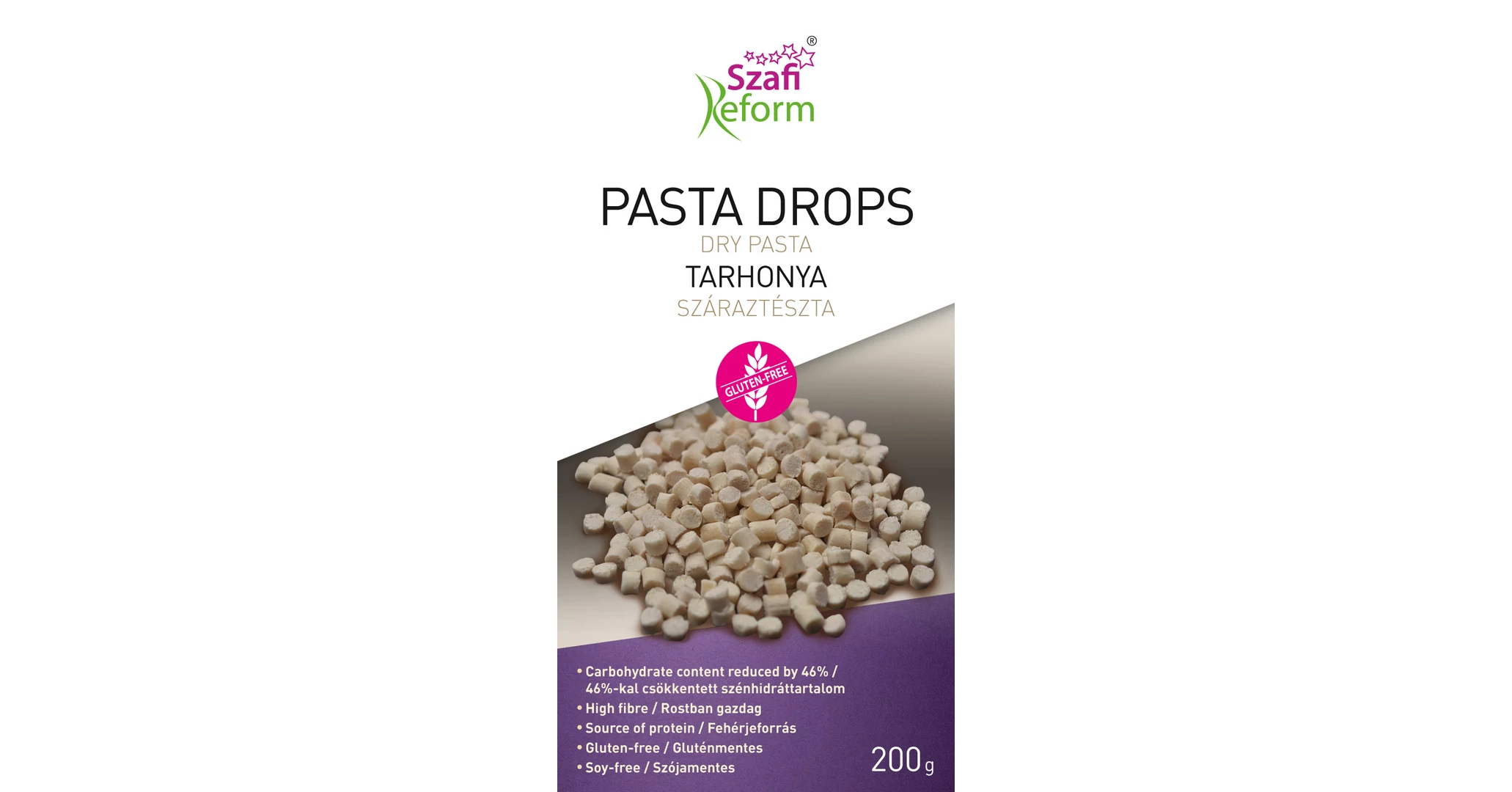 Szafi Reform Tarhonya - Pasta drops száraztészta (gluténmentes) 200g
